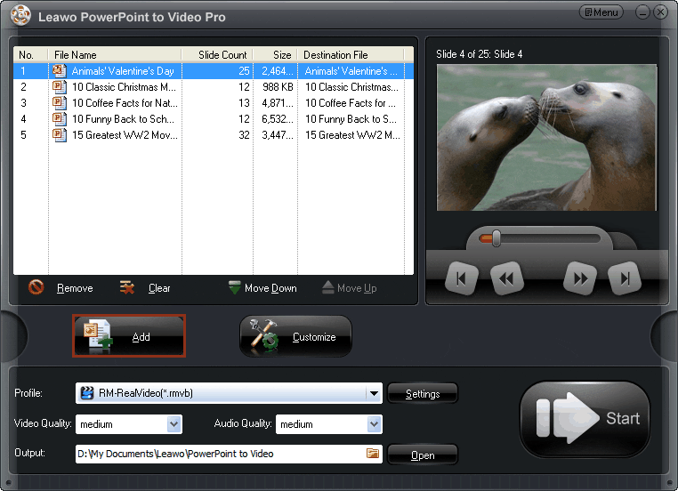 How To Convert PPTX To RMVB 